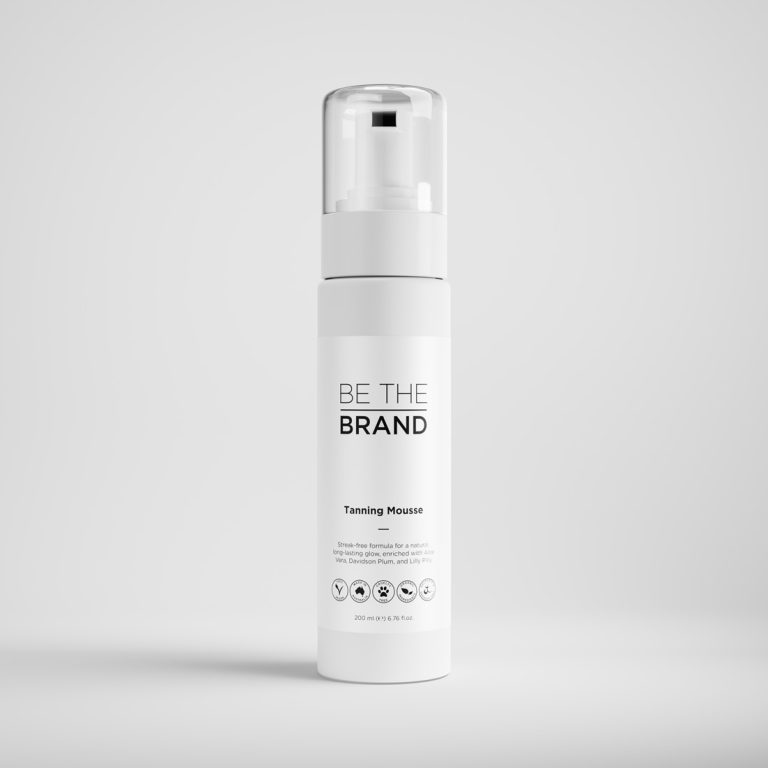 Private White Label Tanning Mousse Skincare